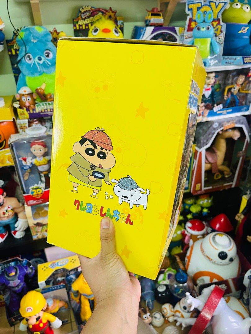 Popcorn bucket crayon shin chan new version popsmile, Hobbies & Toys ...