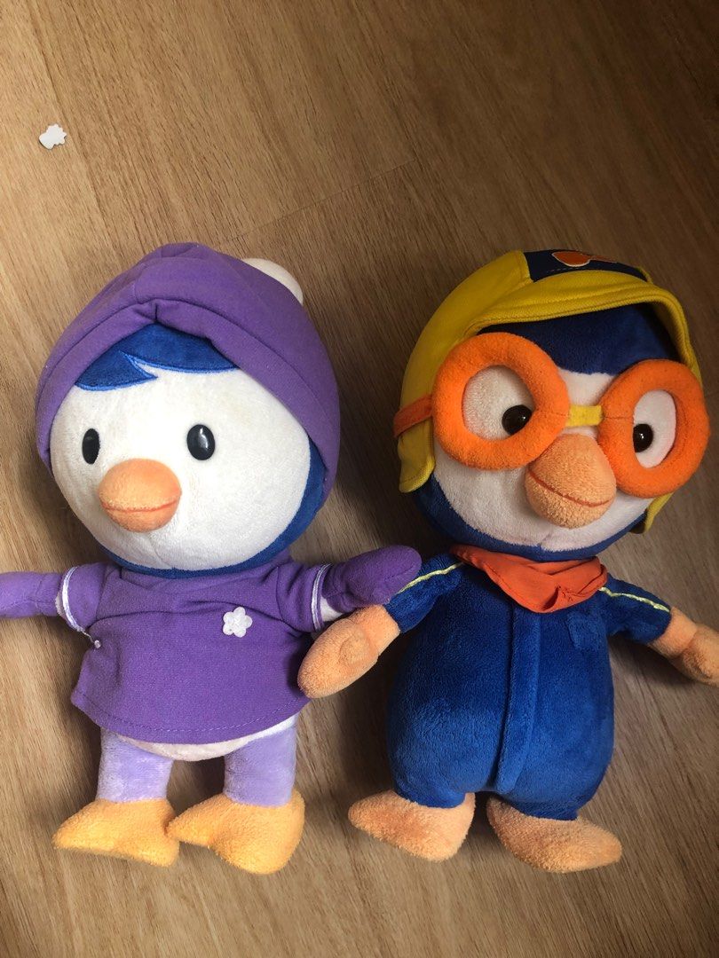 Pororo and Loopy Softtoy, Hobbies & Toys, Toys & Games on Carousell