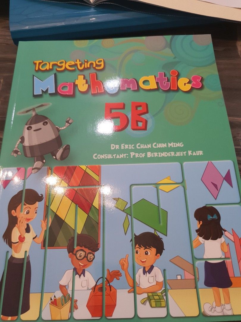 Primary 5A and 5B Targeting Mathematics textbook, Hobbies & Toys, Books ...