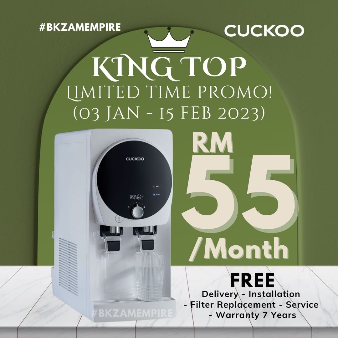 PROMO PENAPIS AIR CUCKOO SEMPENA TAHUN BARU 2023, TV & Home Appliances, Kitchen Appliances ...