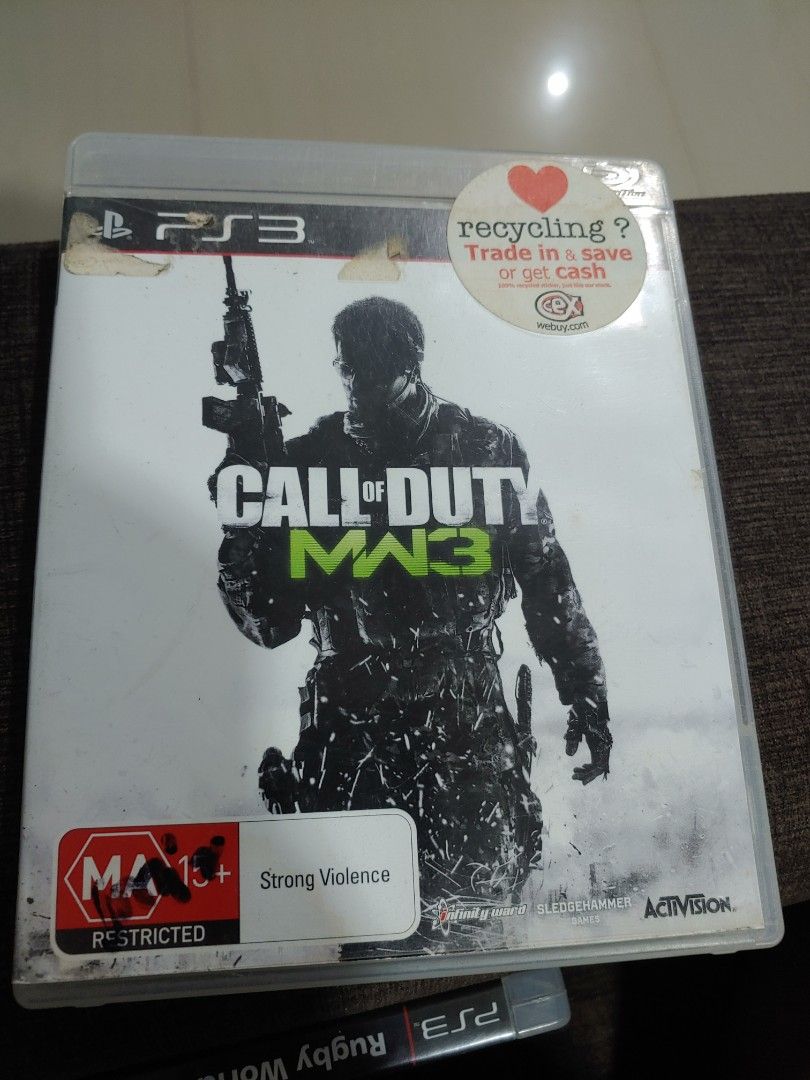 PS3 Call Of Duty Modern Warfare 3 Original, Video Gaming, Video Games ...