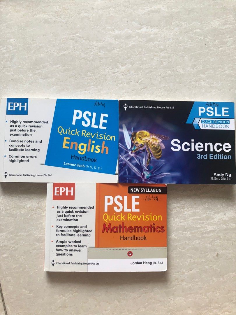PSLE quick Revision, Hobbies & Toys, Books & Magazines, Textbooks on ...