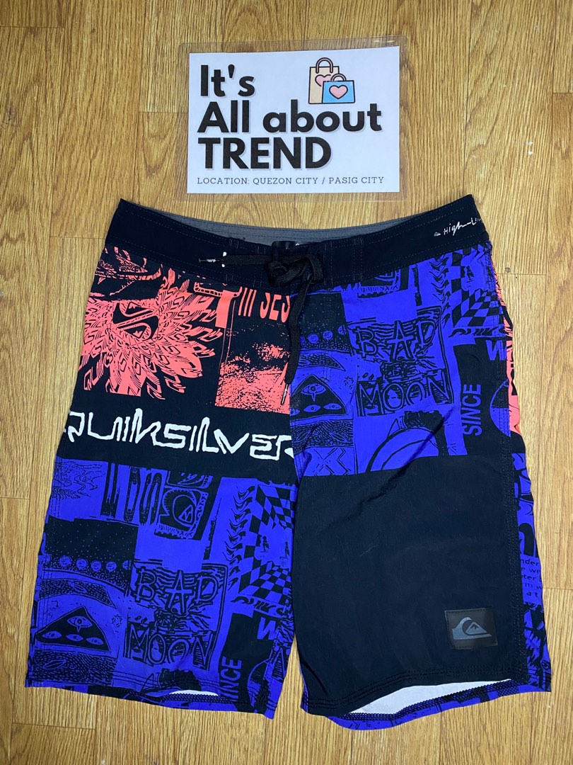 Quicksilver Boardshorts, Men's Fashion, Bottoms, Swim Trunks & Board ...