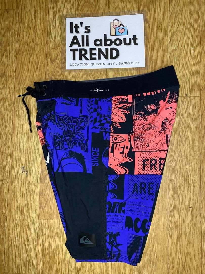 Quicksilver Boardshorts, Men's Fashion, Bottoms, Swim Trunks & Board ...