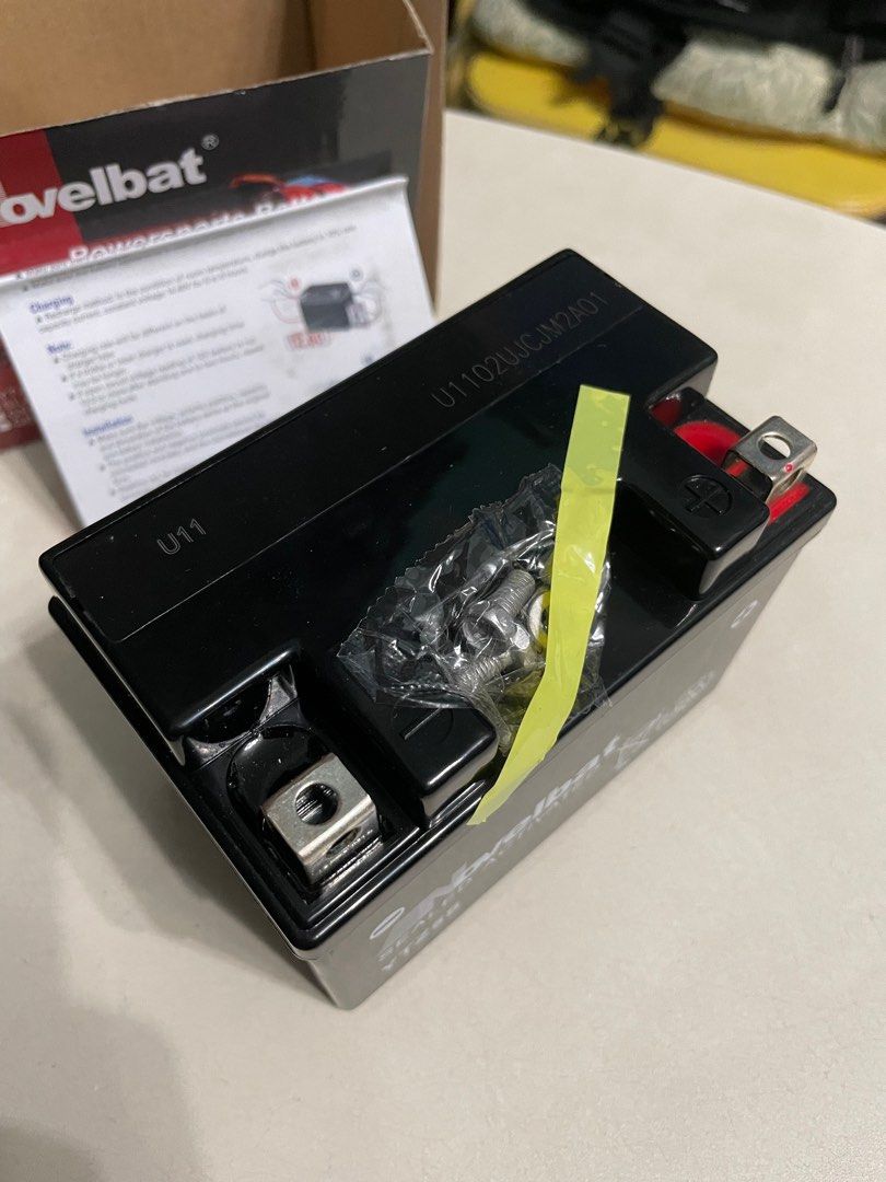 R15 V3 Battery (Novelbat), Motorcycles, Motorcycle Accessories on Carousell