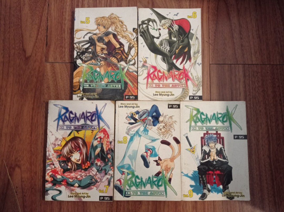 Take all Ragnarok into the abyss comics (5-9), Hobbies & Toys, Books ...