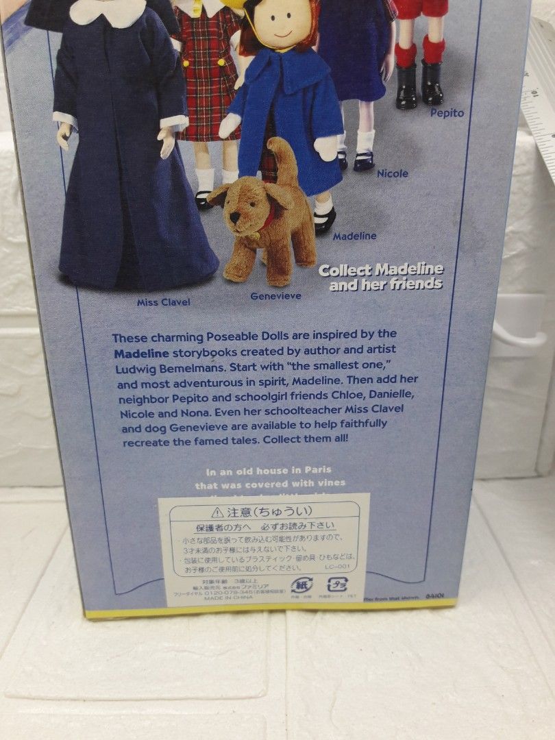 Rare 2002 Madeline 9 inches Poseable Collection Miss Clavel, Hobbies ...