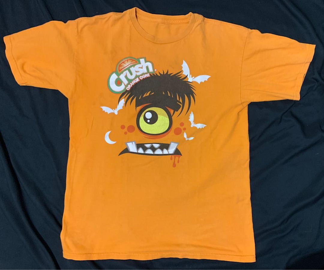 Rare Crush Orange Ogre, Men's Fashion, Tops & Sets, Tshirts & Polo ...