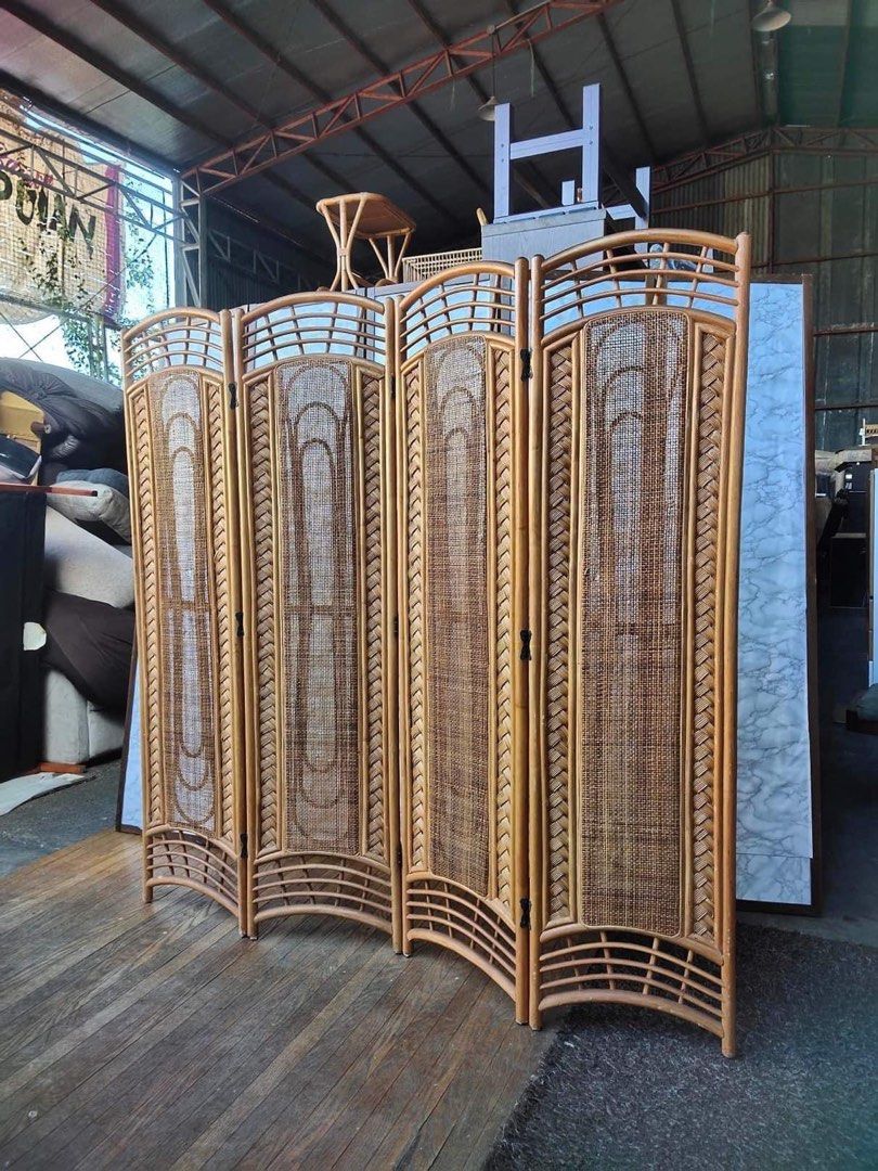 Rattan partition, Furniture & Home Living, Furniture, Other Home ...