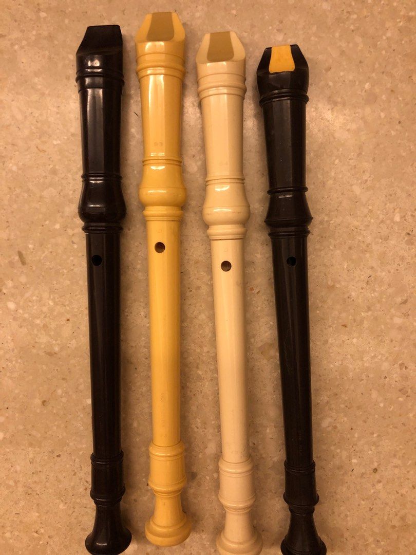 Recorders - 3 Yamaha & 1 Suzuki, Hobbies & Toys, Music & Media, Musical ...