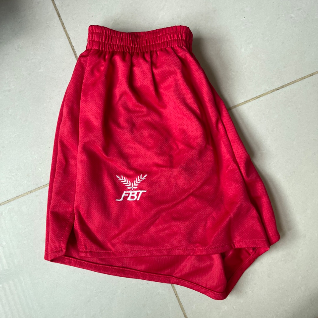 red fbt, Women's Fashion, Bottoms, Shorts on Carousell