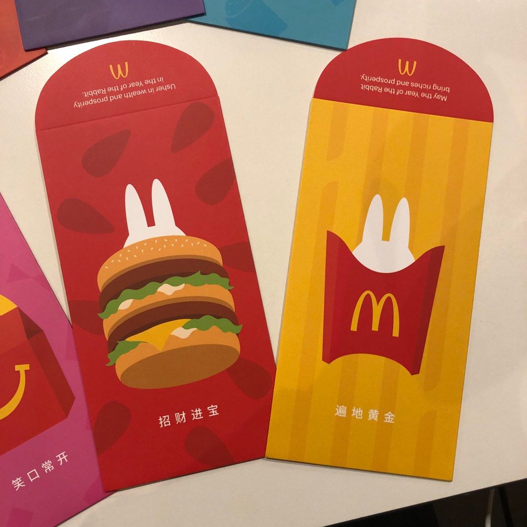 Red Packets (McDonalds 2023) - BN!!!, Hobbies & Toys, Stationery ...