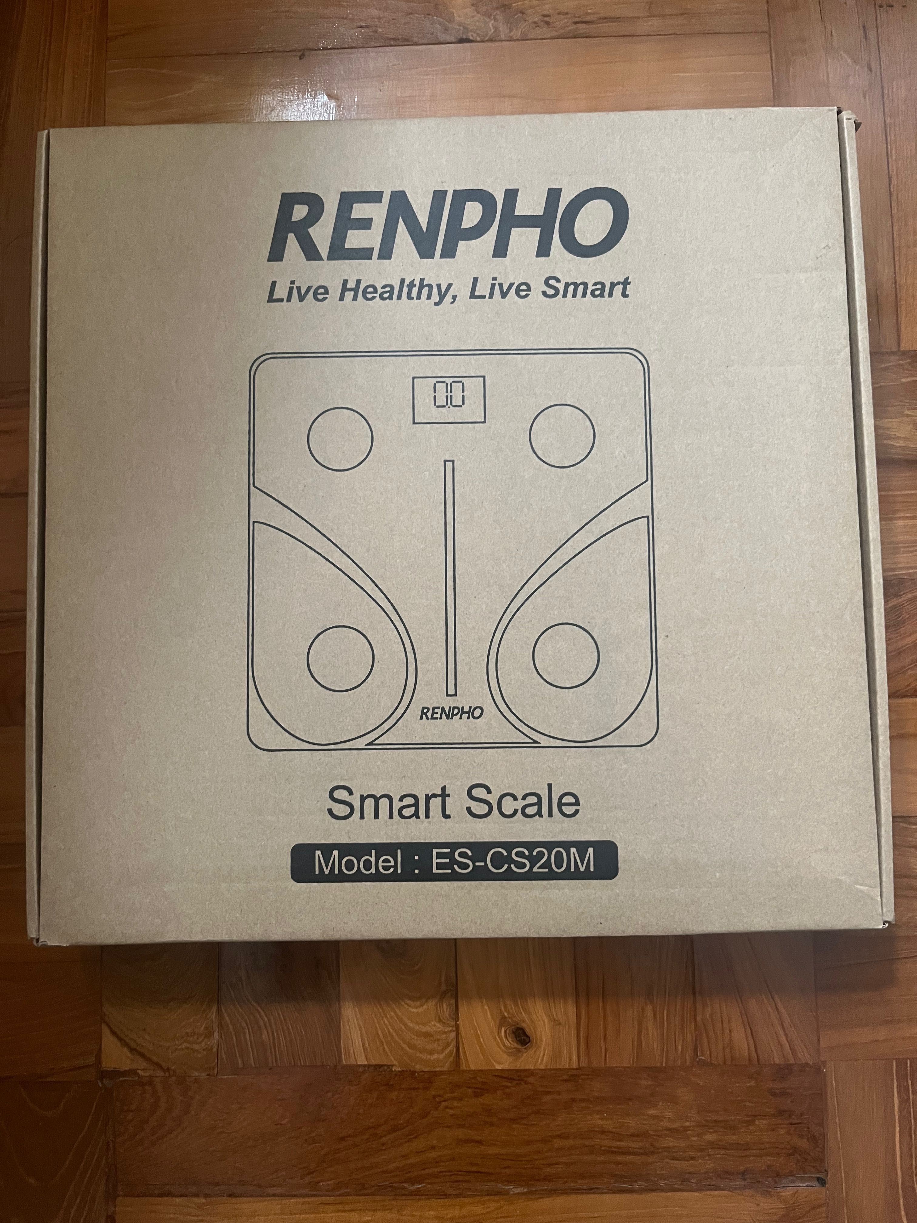 Renpho smart scale ES-CS20M, 健康及營養食用品, 健康監測儀和體重秤 - Carousell