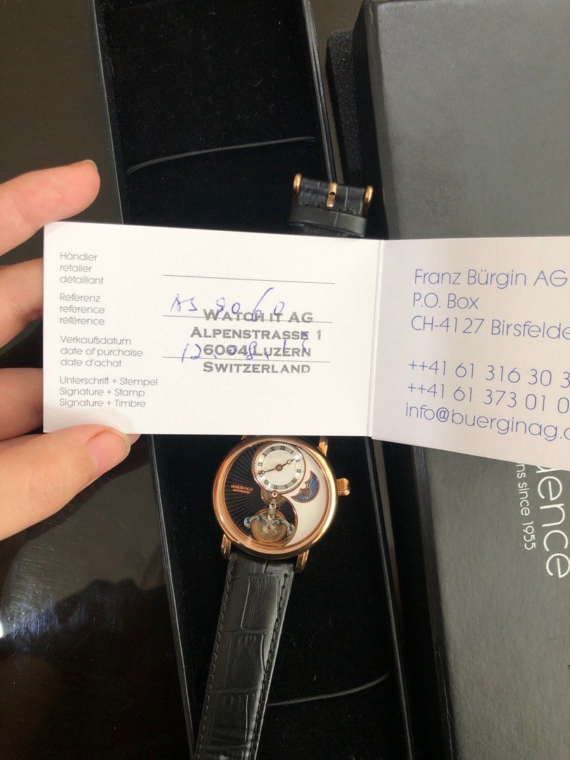 Residence Automatic Watch Jam Tangan ORI, Barang Mewah, Jam Tangan di ...