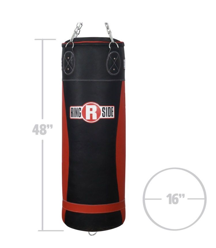 Ringside Leather Heavy Bag, Large (Punching Bag), Sports Equipment ...