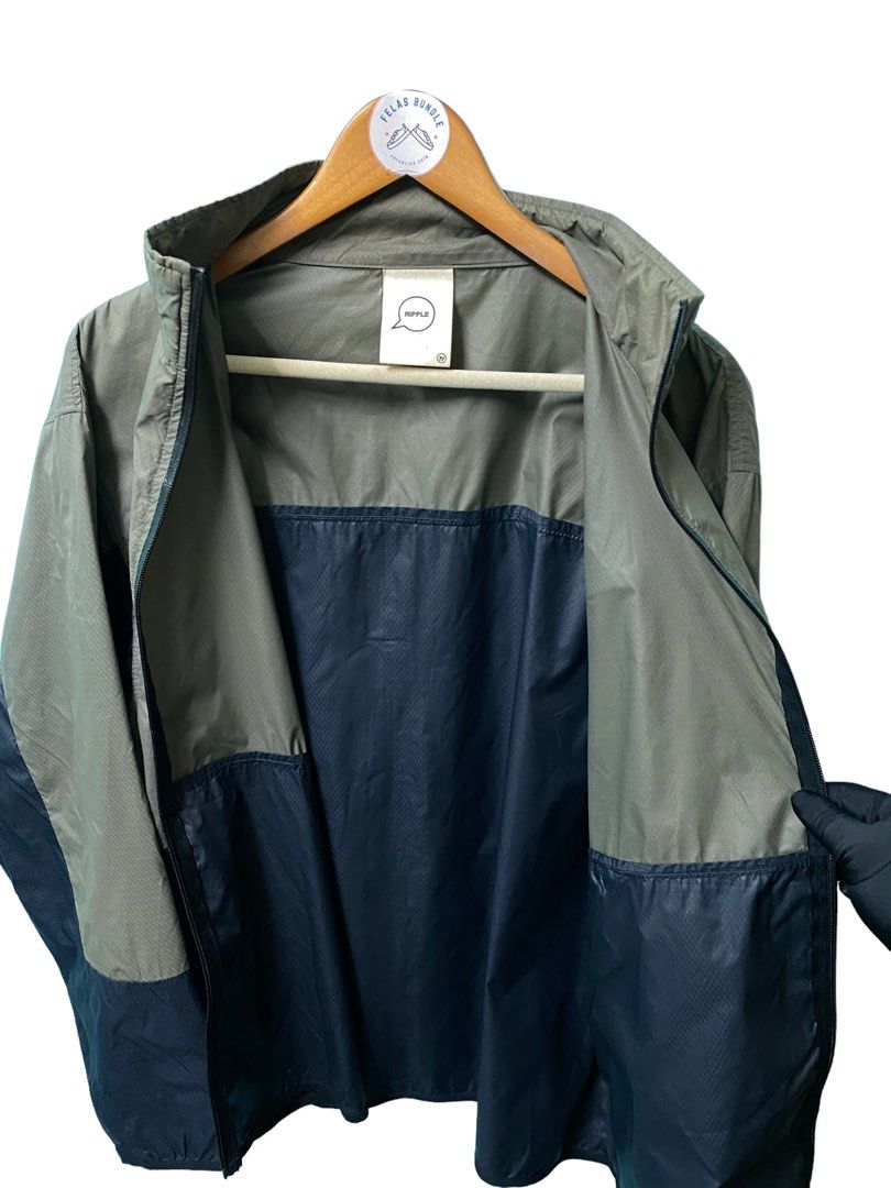 RIPPLE WINDBREAKER JACKET, Men's Fashion, Coats, Jackets and Outerwear ...