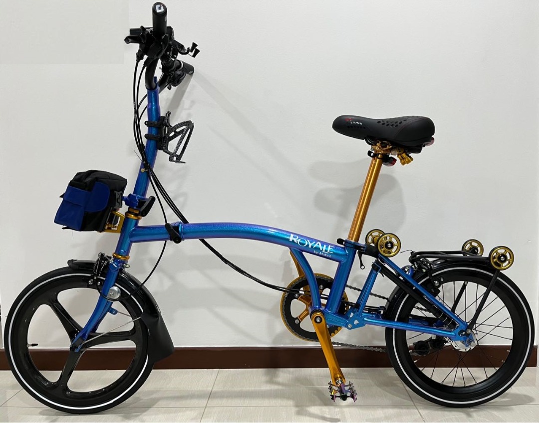 ROYALE Carbon GT M9 Foldable Bicycle, Sports Equipment, Bicycles ...