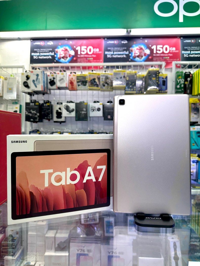 Samsung Galaxy Tab A7 LTE 64GB | Gold, Mobile Phones & Gadgets, Tablets, Android on Carousell