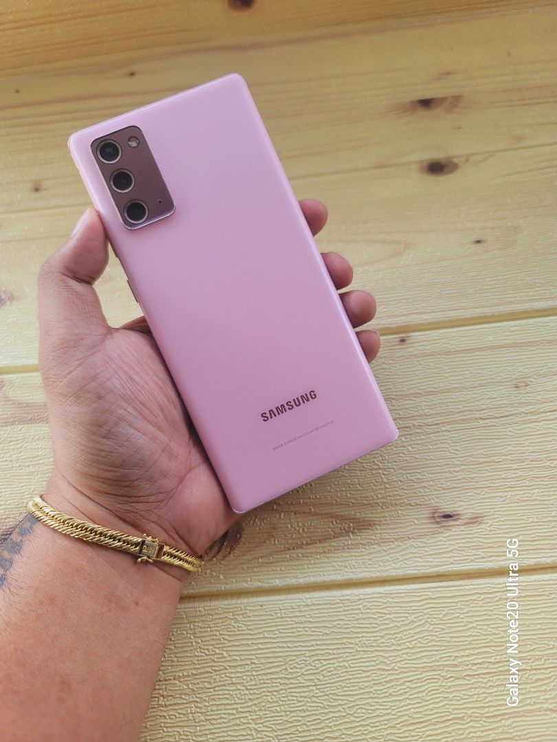 Samsung Note 20 5G Pink 256gb Snapdragon, Mobile Phones & Gadgets ...