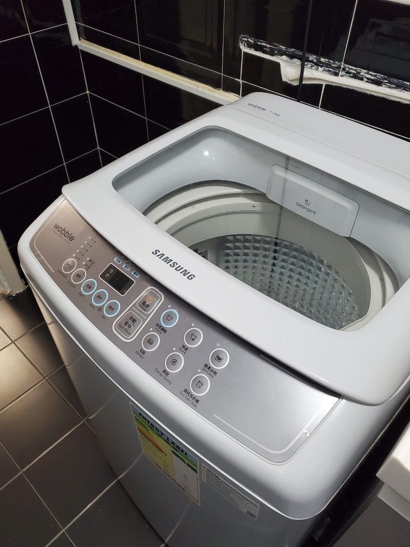 Samsung washing machine, 家庭電器, 洗衣機及乾衣機 - Carousell