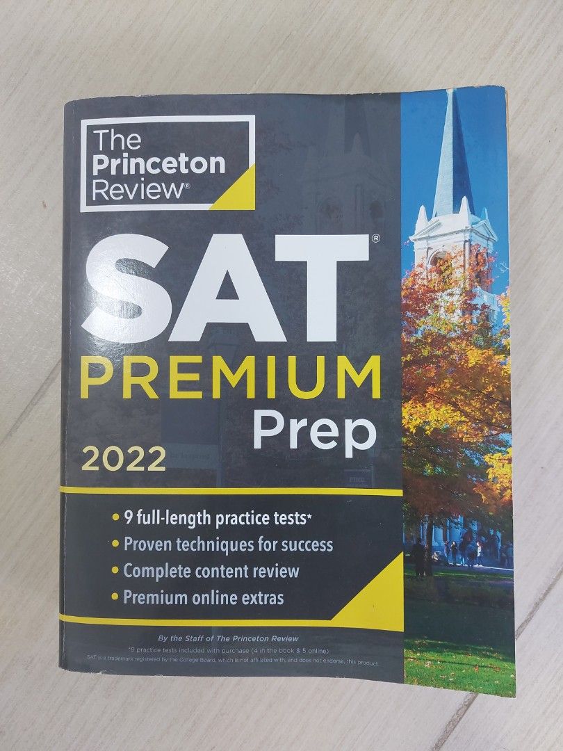 SAT PREMIUM Prep Book 2022, Hobbies & Toys, Books & Magazines ...