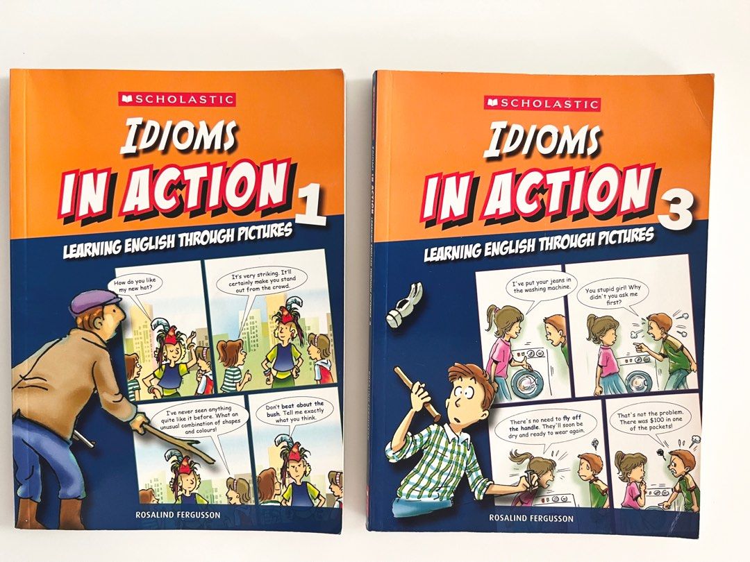 Scholastic - Idioms In Action 1, Hobbies & Toys, Books & Magazines ...