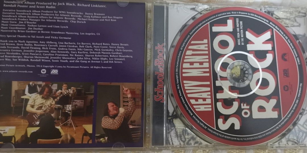 School of Rock soundtrack, Hobbies & Toys, Music & Media, CDs & DVDs on ...