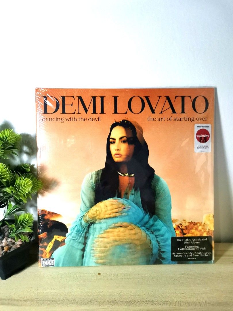SEALED: DEMI LOVATO- DANCING WITH THE DEVIL (Target Exclusive Red vinyl ...