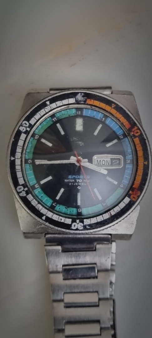 Seiko 5 Sports Regatta 6119-6053, Luxury, Watches on Carousell