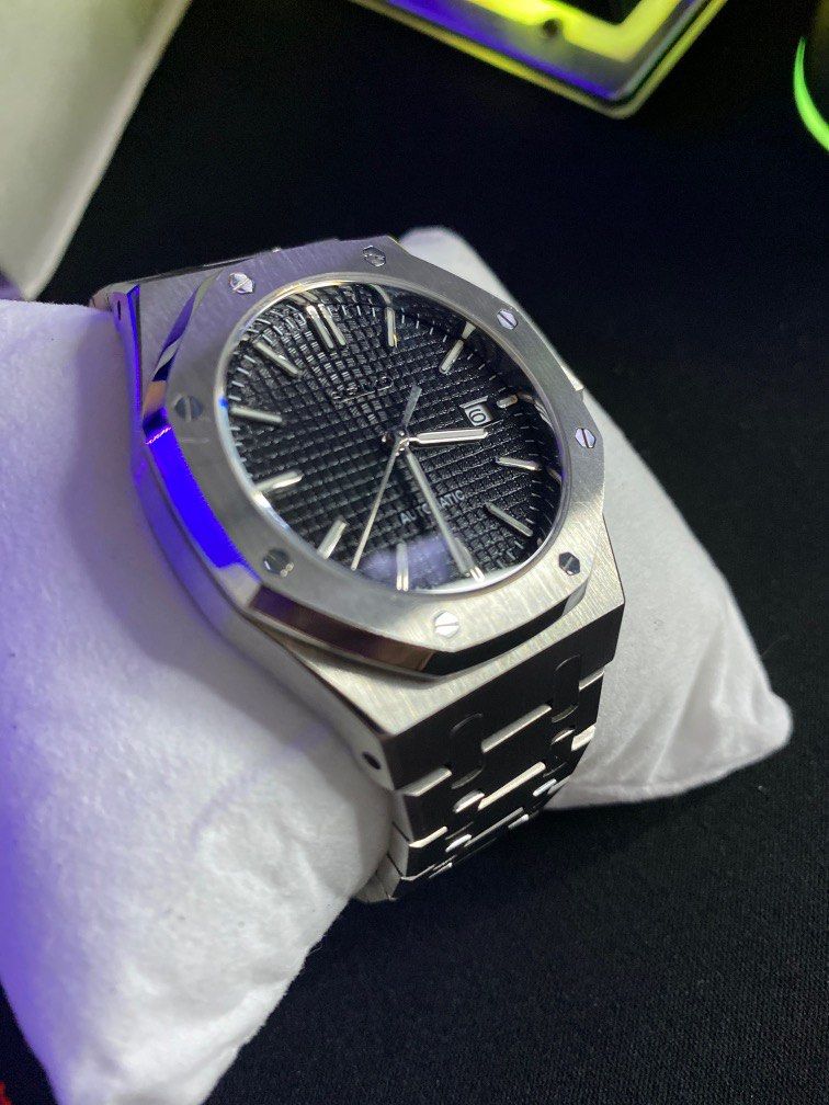 Seiko Oak Mod AP Royal Oak mod, Men's Fashion, Watches & Accessories ...