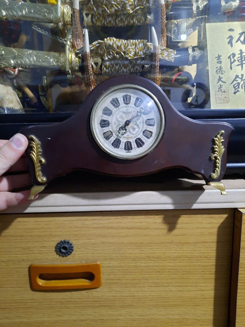 Seiko table clock, Furniture & Home Living, Home Decor, Clocks on Carousell