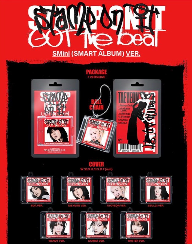 (SHARING SET WILL PROCEED) GOT the beat - Stamp On It SMini Version ...