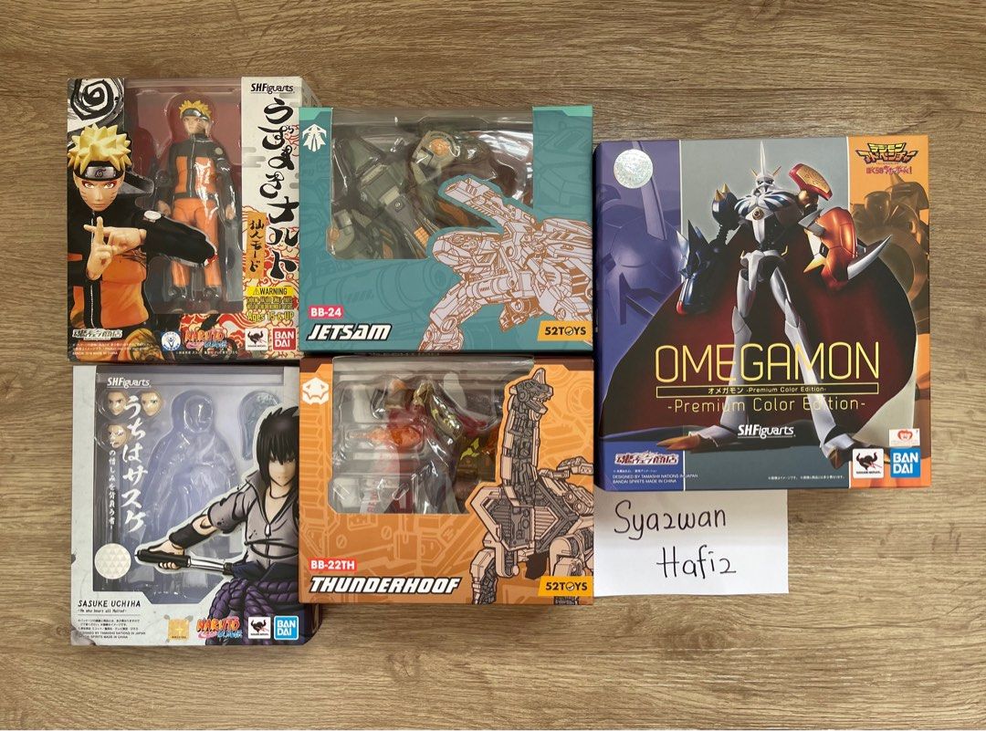 Shf figma skc naruto sasuke omegamon, Hobbies & Toys, Toys & Games on ...