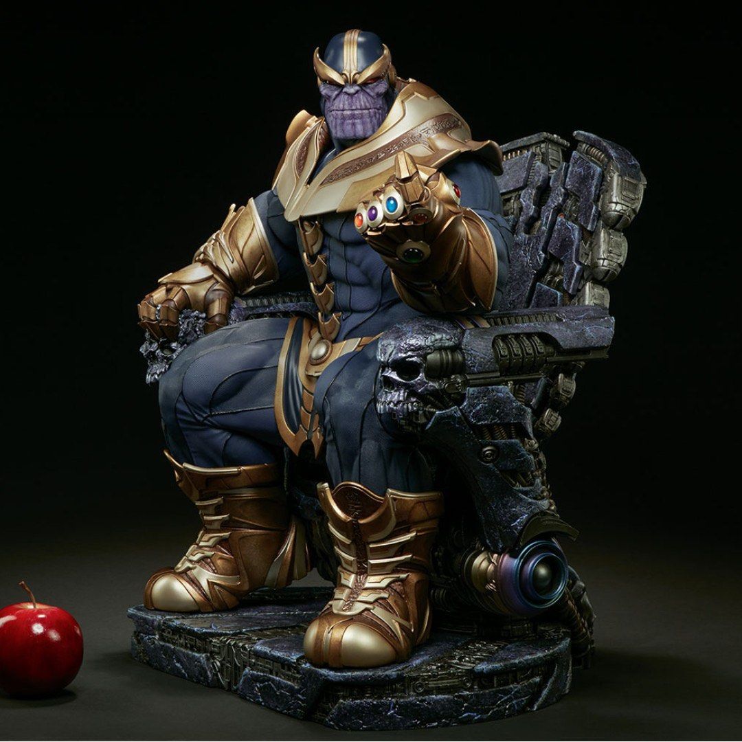 Sideshow Thanos On Throne Marvel Statue 1 4 Scale Xm Studios Hot Toys