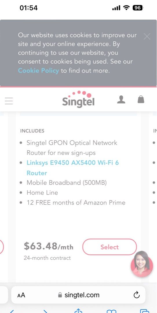 SingTel TV ( Kondattam Pack) and Broadband Transfer, Computers & Tech ...