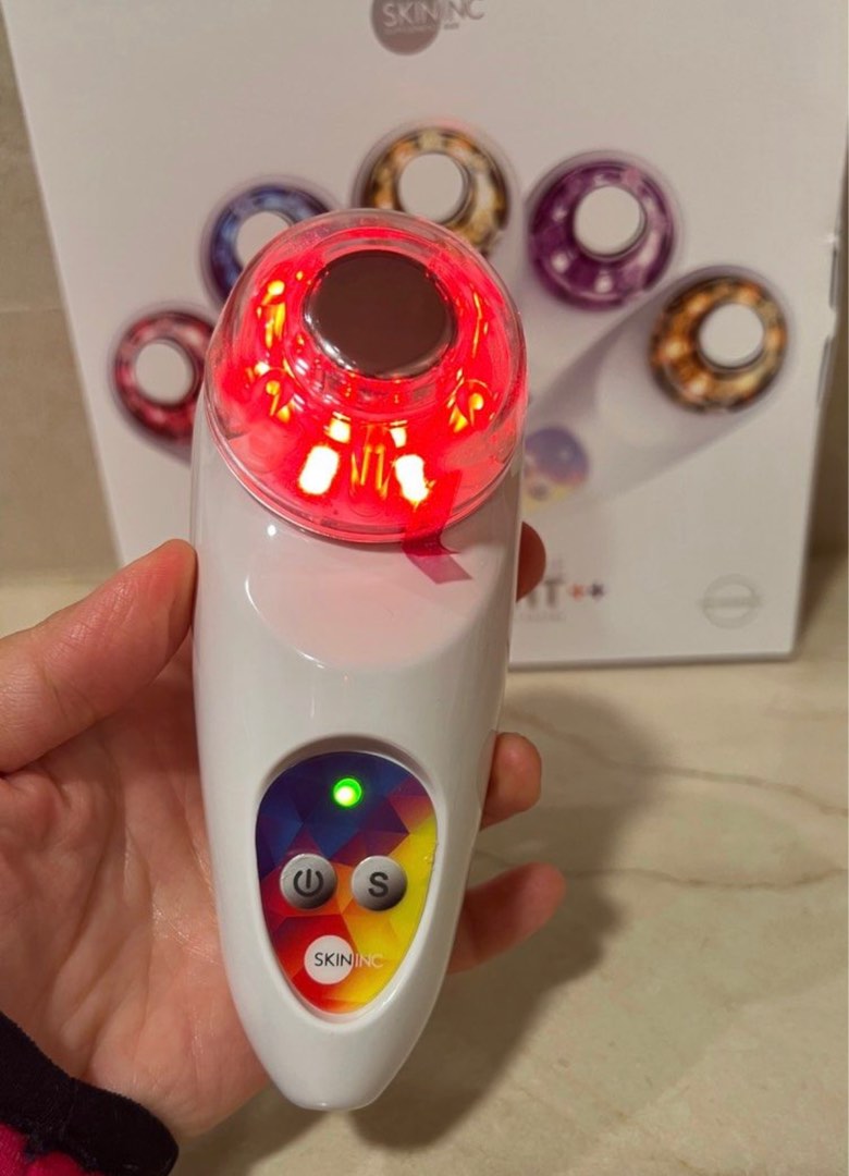 Skin Inc. optimizer voyage tri light LED sonic technology facial device ...
