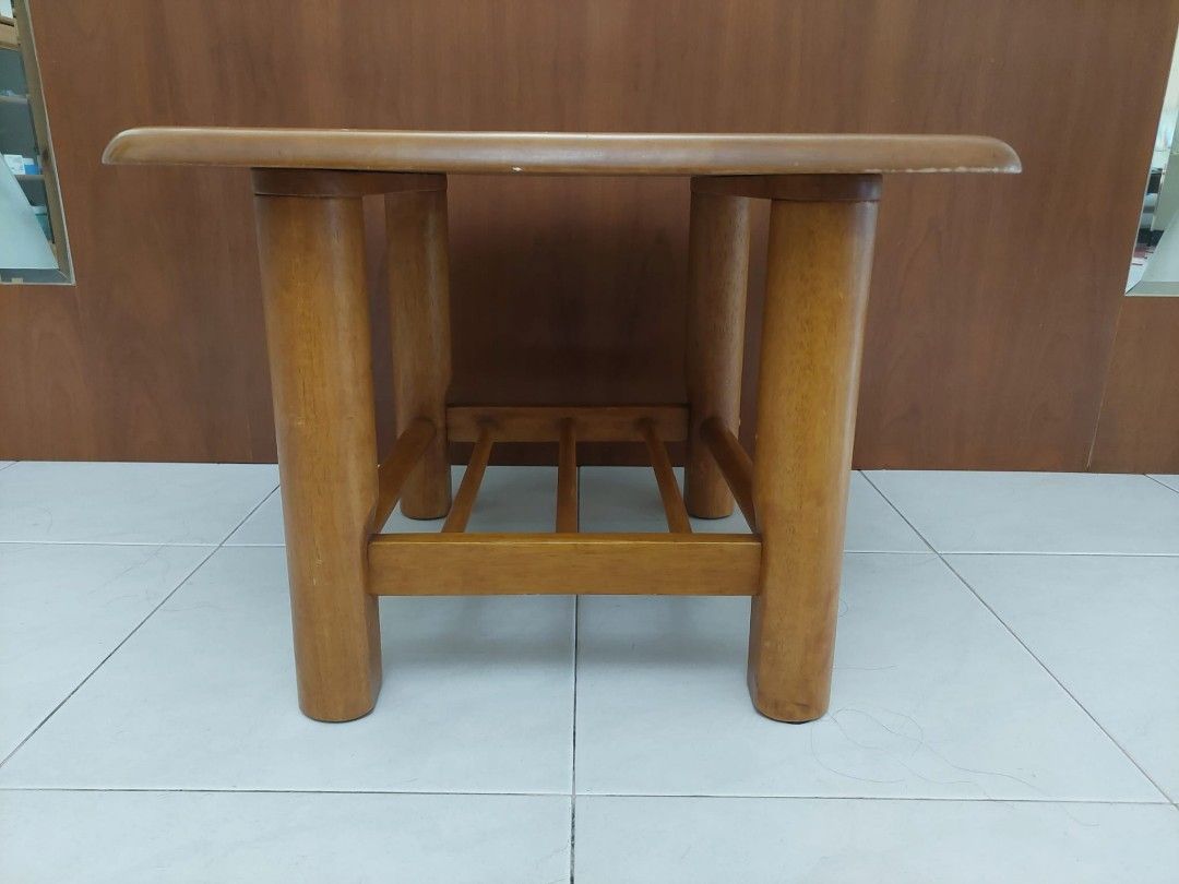 Small Solid Wood Coffee Table, Furniture & Home Living, Furniture ...