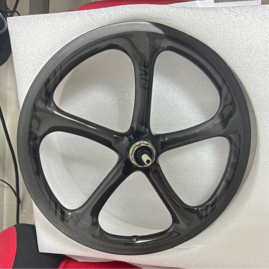 SMC 5 spokes carbon wheel 4sp For Brompton , Sports Equipment, Bicycles ...