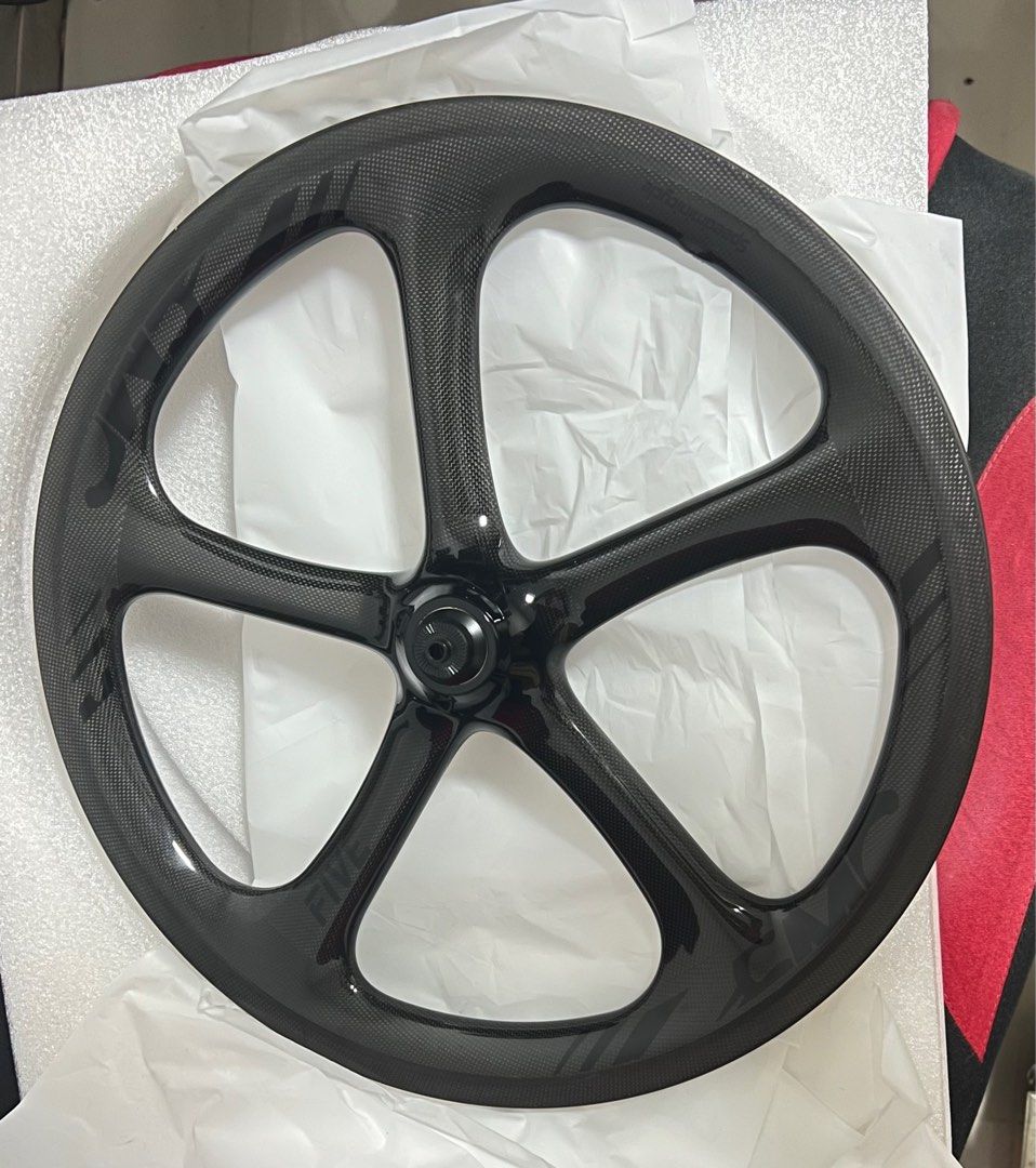 SMC 5 spokes carbon wheel 4sp For Brompton , Sports Equipment, Bicycles ...