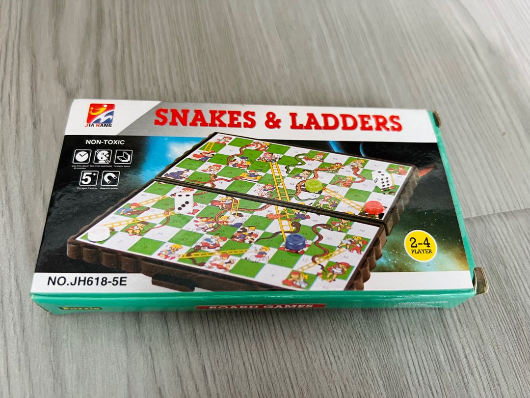 Magnetic Snake and Ladders, Hobbies & Toys, Toys & Games on Carousell