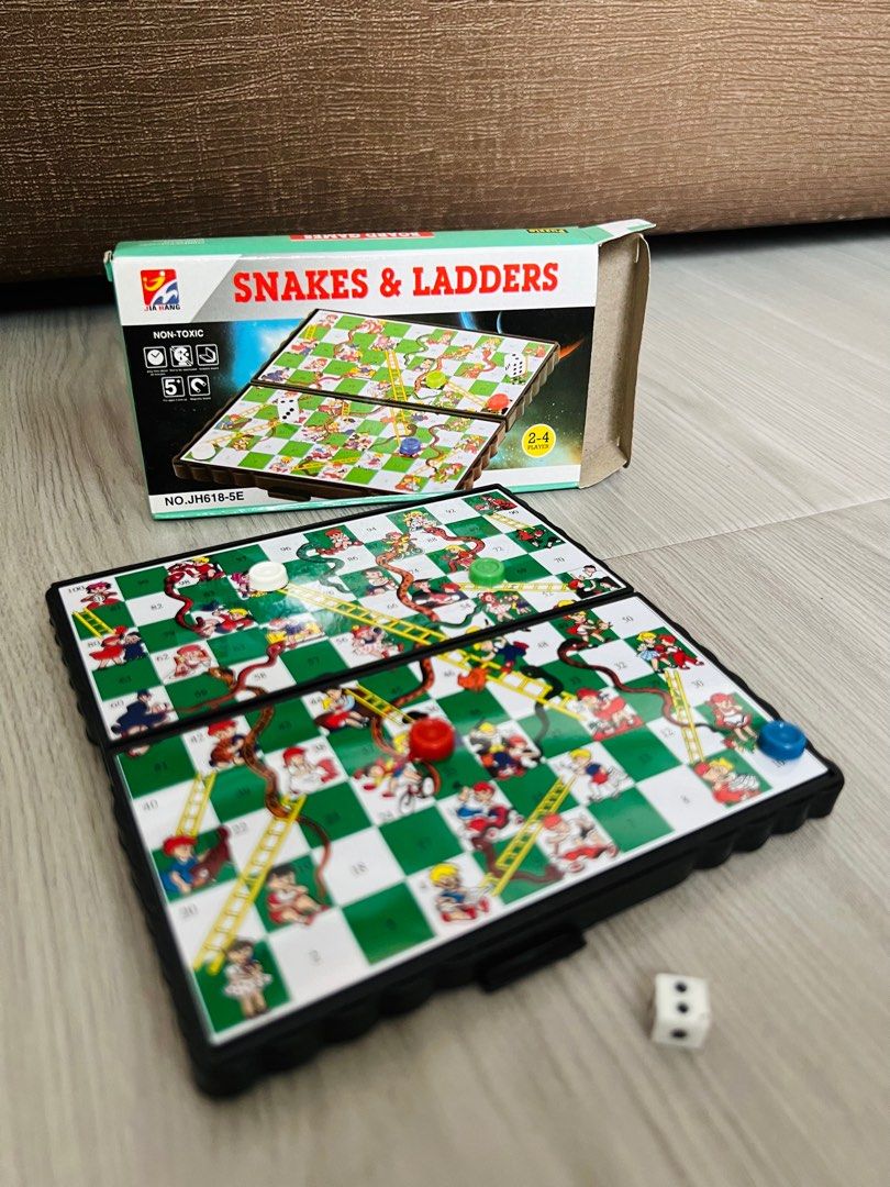 Magnetic Snake and Ladders, Hobbies & Toys, Toys & Games on Carousell