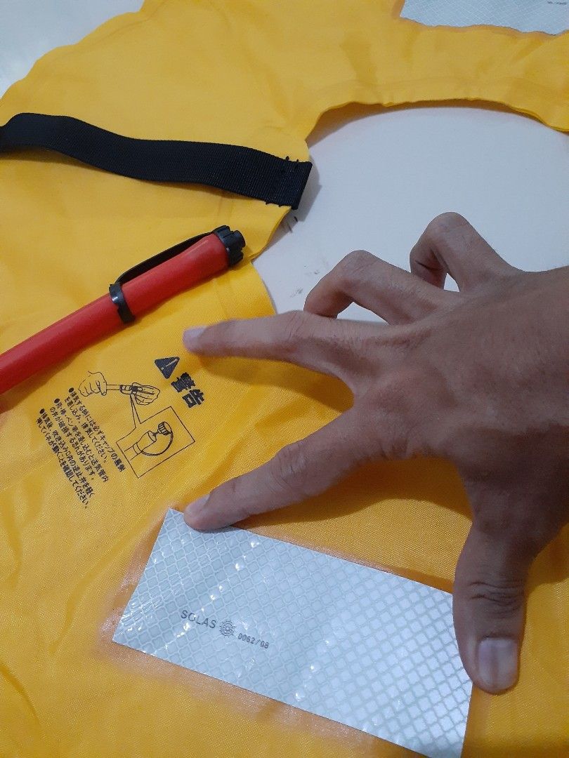 Solas Uml 5 Inflated Life Bouy, Sports Equipment, Sports & Games, Water Sports on Carousell