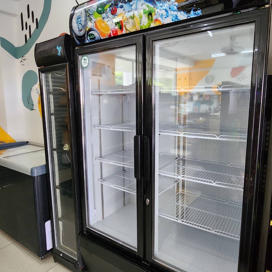 Solid Cool 2 Door Chiller, TV & Home Appliances, Kitchen Appliances ...