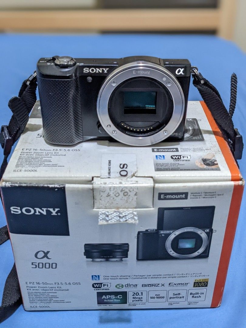 Sony a5000 (Body Only), Photography, Cameras on Carousell