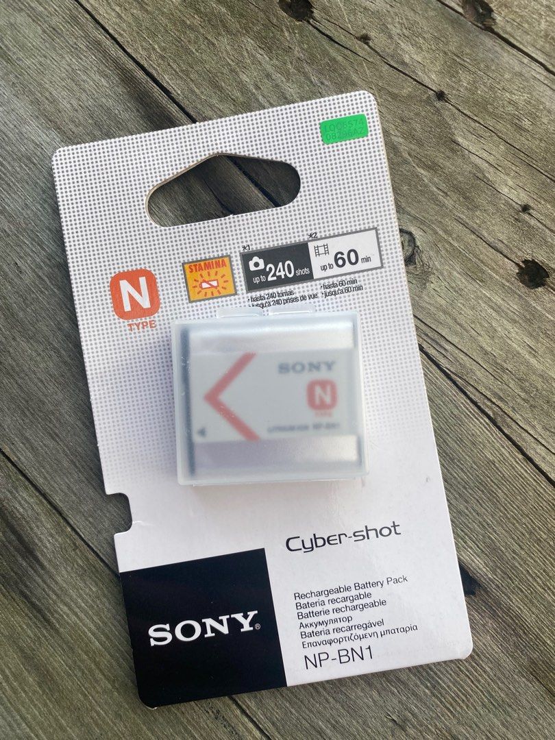 Sony Battery NP-BN1, Photography, Photography Accessories, Batteries & Chargers on Carousell