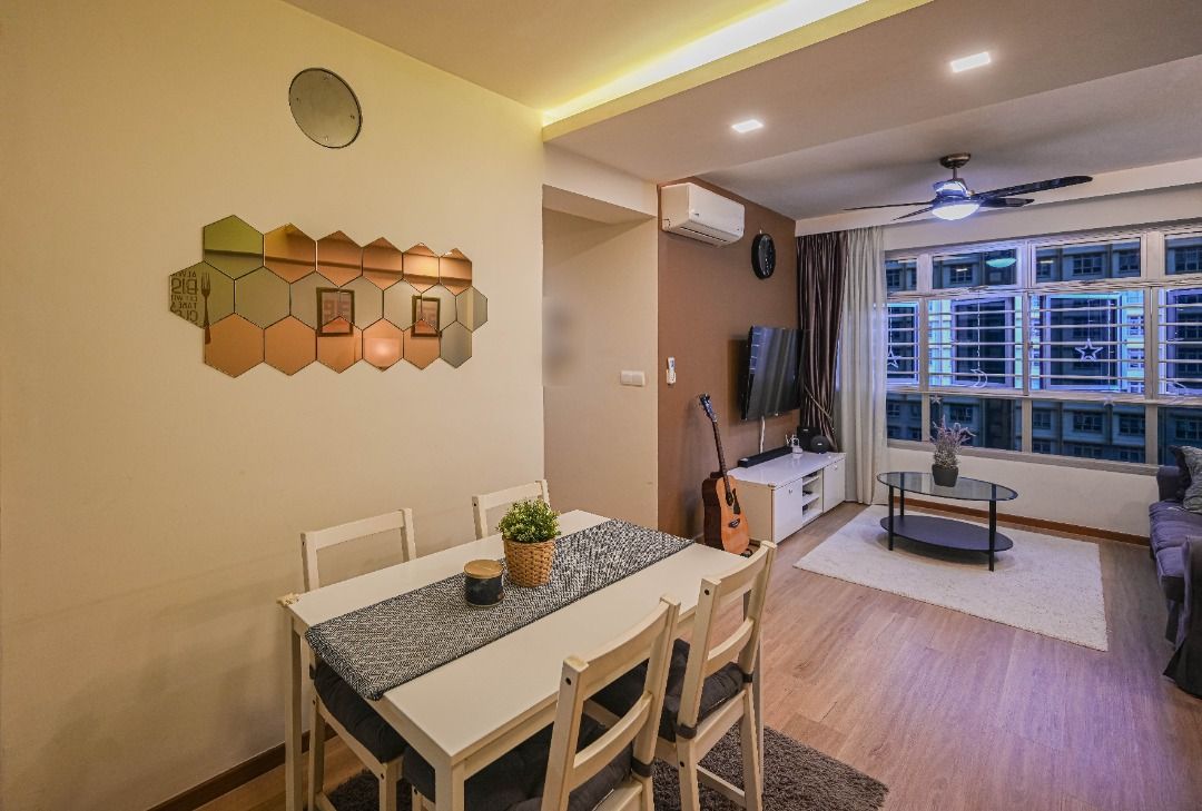 [Come for viewing!] Just-MOP '1X'th floor 4-Room HDB North-facing unit ...