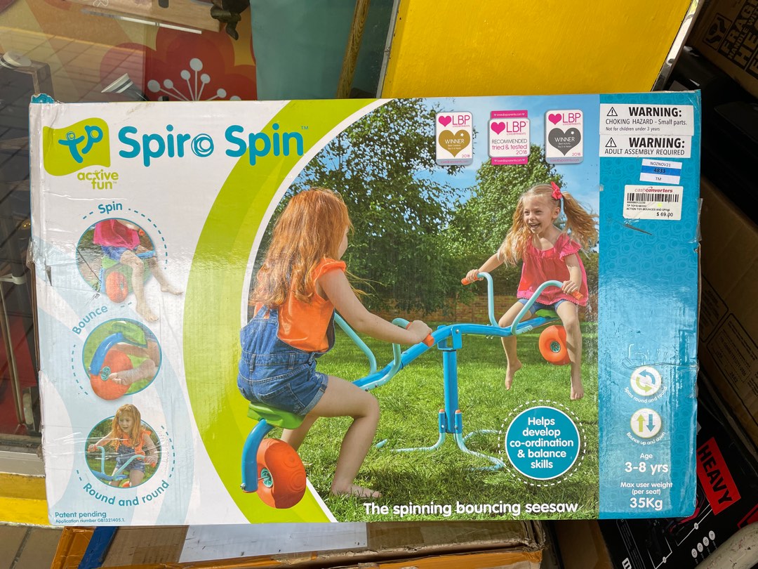 Spiro Spin Bouncing Seesaw tp toys, Babies & Kids, Infant Playtime on ...