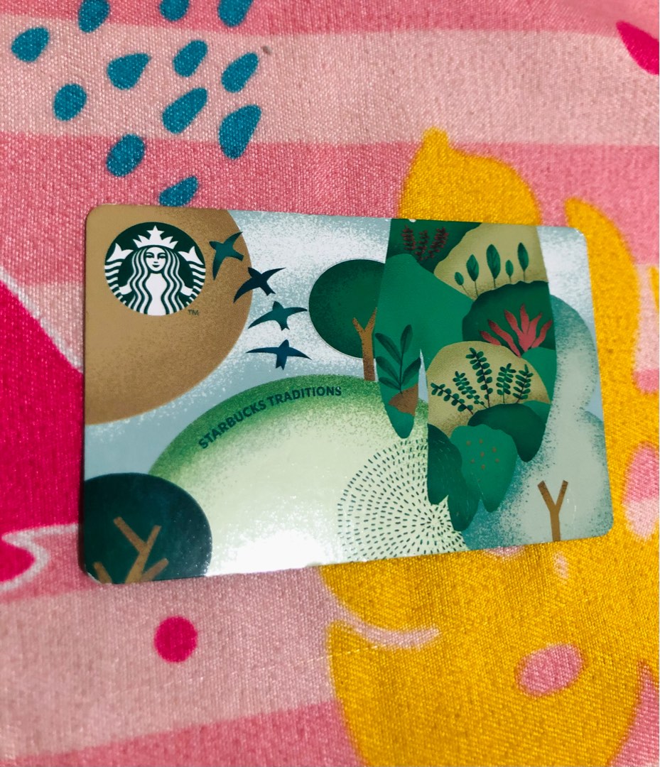 Starbucks Sticker Card, Tickets & Vouchers, Store Credits on Carousell