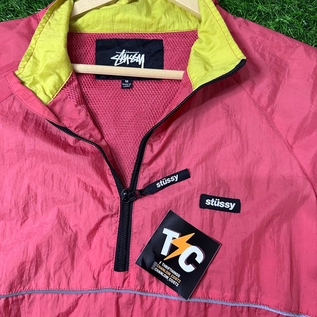 Stüssy windbreaker, Men's Fashion, Activewear on Carousell