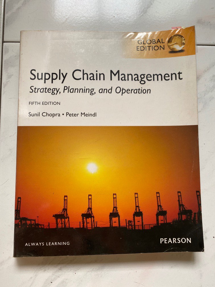 Supply Chain Management / Strategy, Planning, and Operation, Hobbies ...